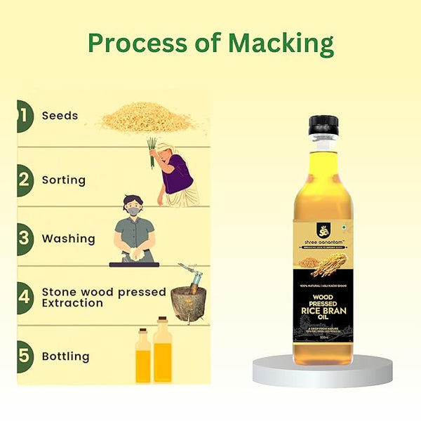Cold Pressed Rice Bran Oil